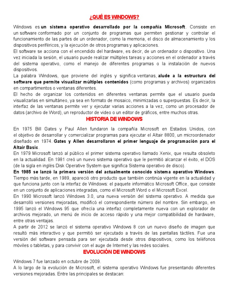 INFORMATICA | PDF | Mac OS | Microsoft Windows