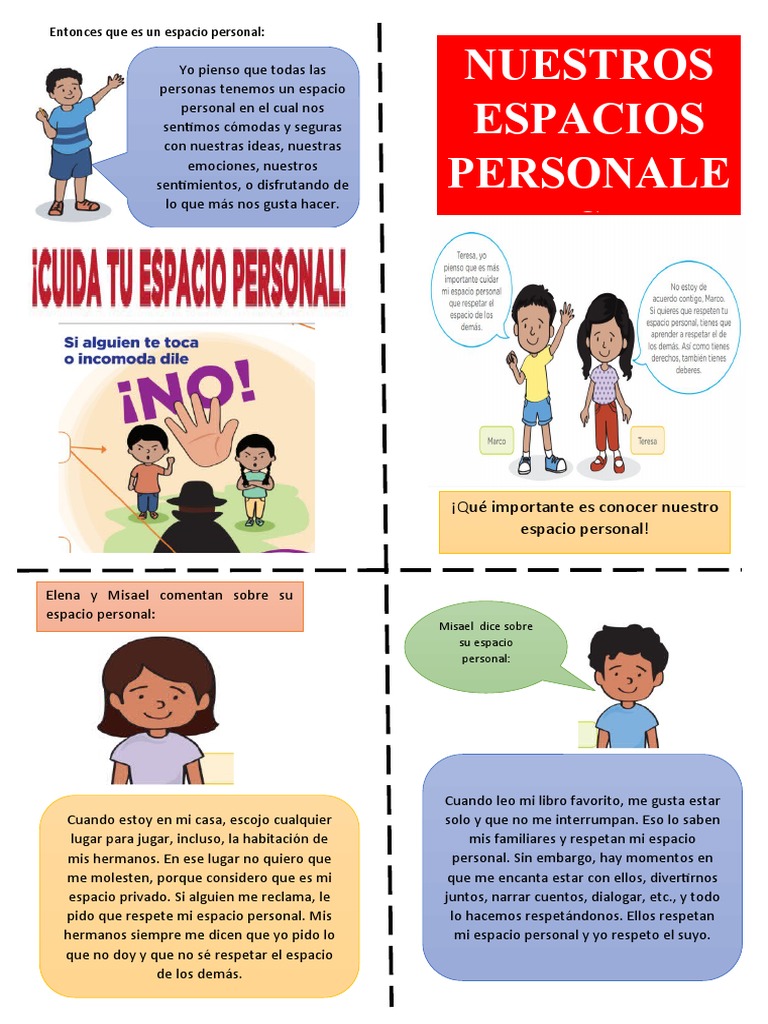 Diptico Espacio Personal | PDF