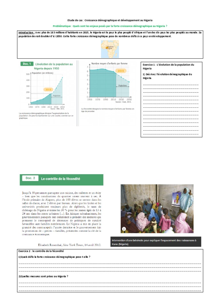 Etude de Cas Nigeria | PDF