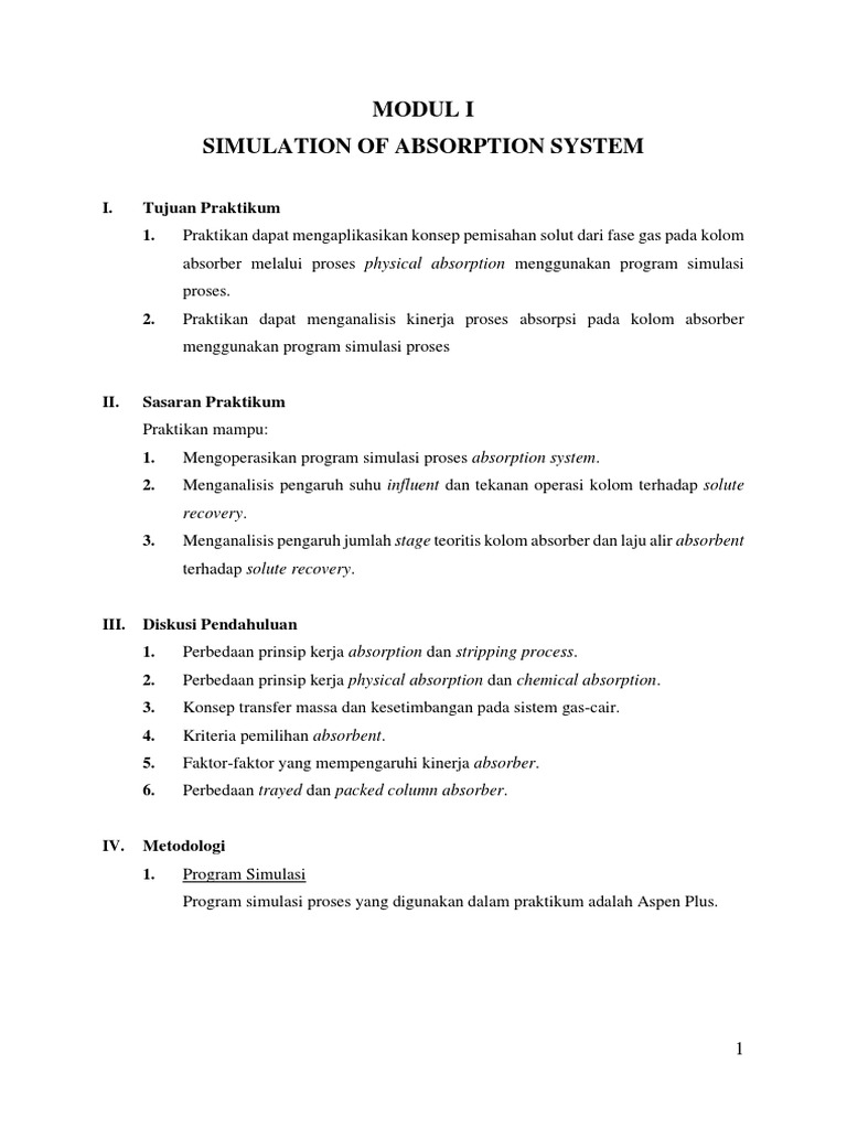 Praktikum Simulasi Absorpsi | PDF | Sains & Matematika