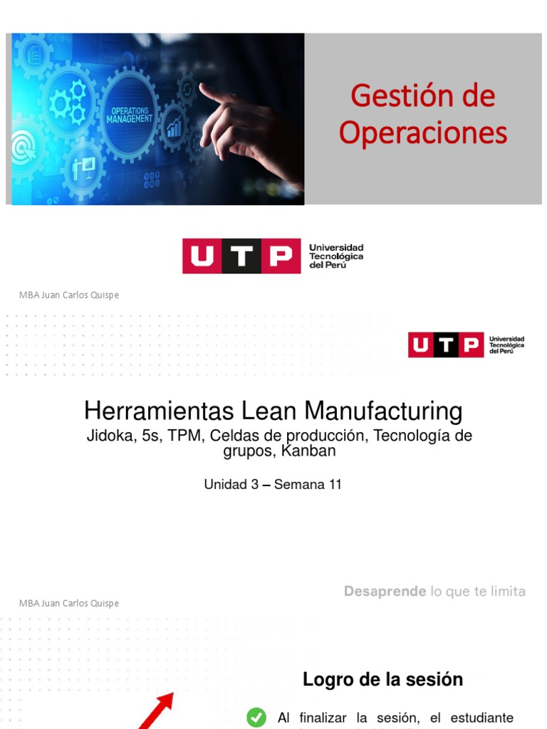 S11.s1 - Herramientas Lean Manufacturing | Descargar gratis PDF | Lean ...