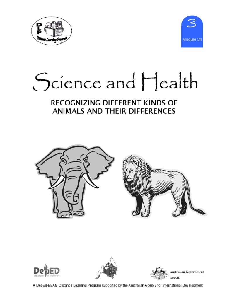 Science 3 DLP 24 Recognizing Different Kinds of Animals and Their ...