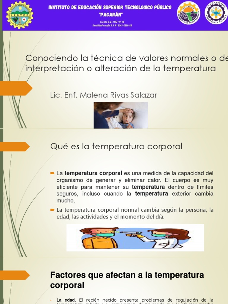 Conociendo La Temperatura Clase 07 | PDF | Termorregulación | Temperatura