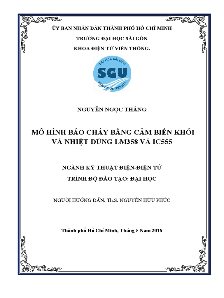 (123doc) - Mo-Hinh-Bao-Chay-Bang-Cam-Bien-Khoi-Va-Nhiet-Dung-Lm358-Va-Ic555 | PDF