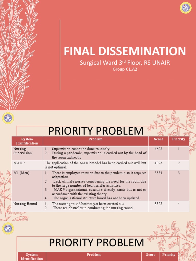 FINAL DISSEMINATION Konsul Nafii | PDF | Nursing | Patient
