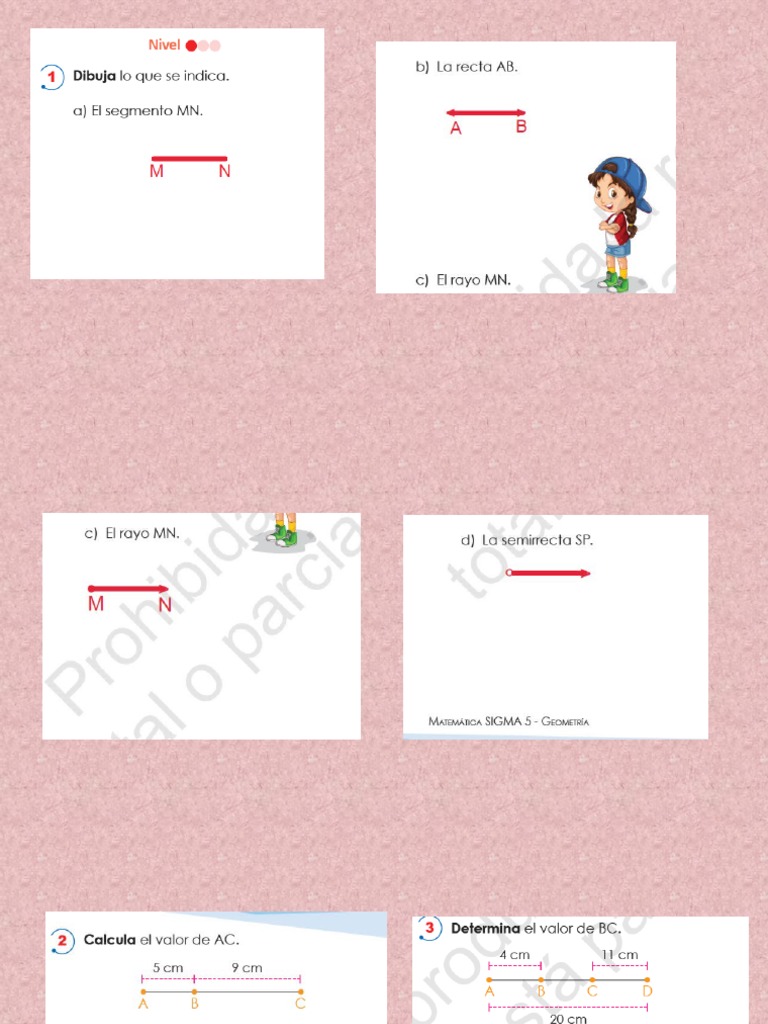 Operaciones Con Segmentos 5to | PDF