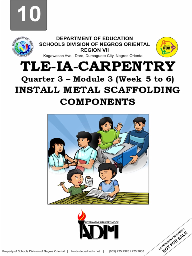 3 CARPENTRY Module 3 Grade10 Q3 Final PDF | PDF | Scaffolding | Learning