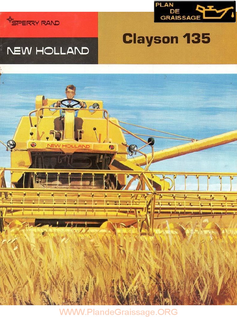 New Holland Clayson M135 Brochure | PDF