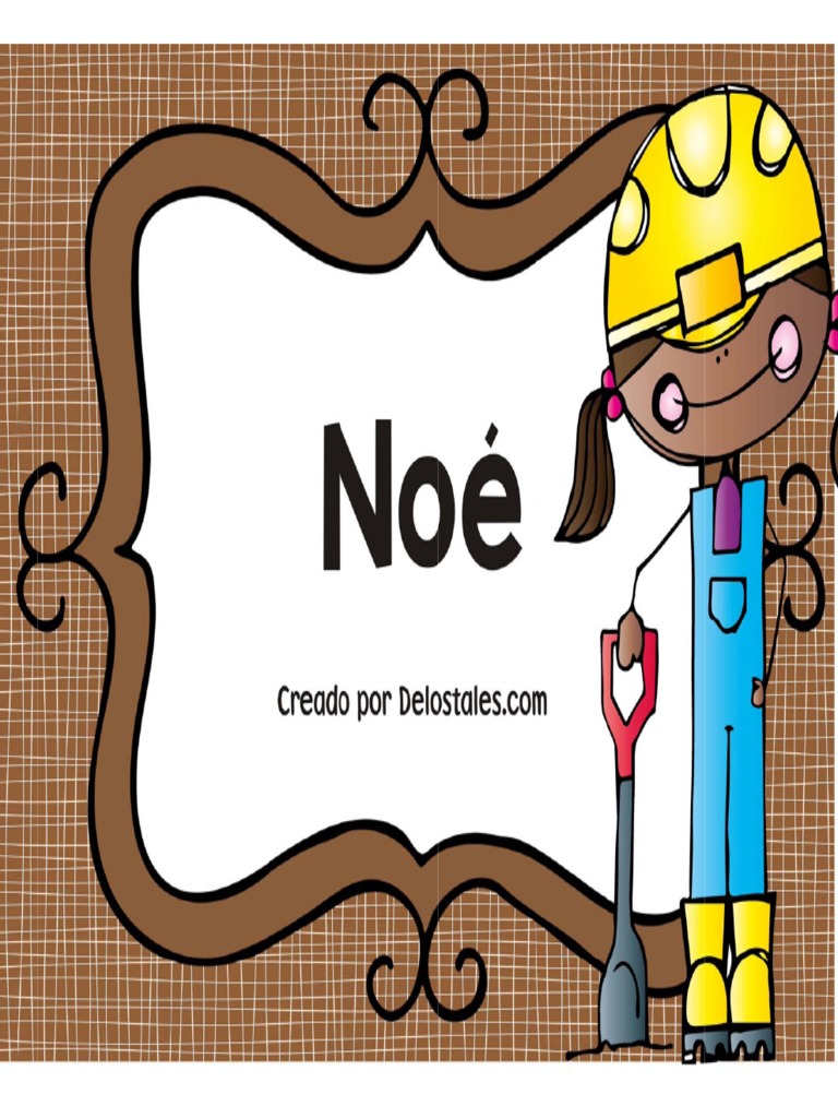 Edificadores Noe Por de Los Tales | PDF