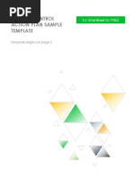 Cara Generic Template | PDF | Risk Assessment | Risk
