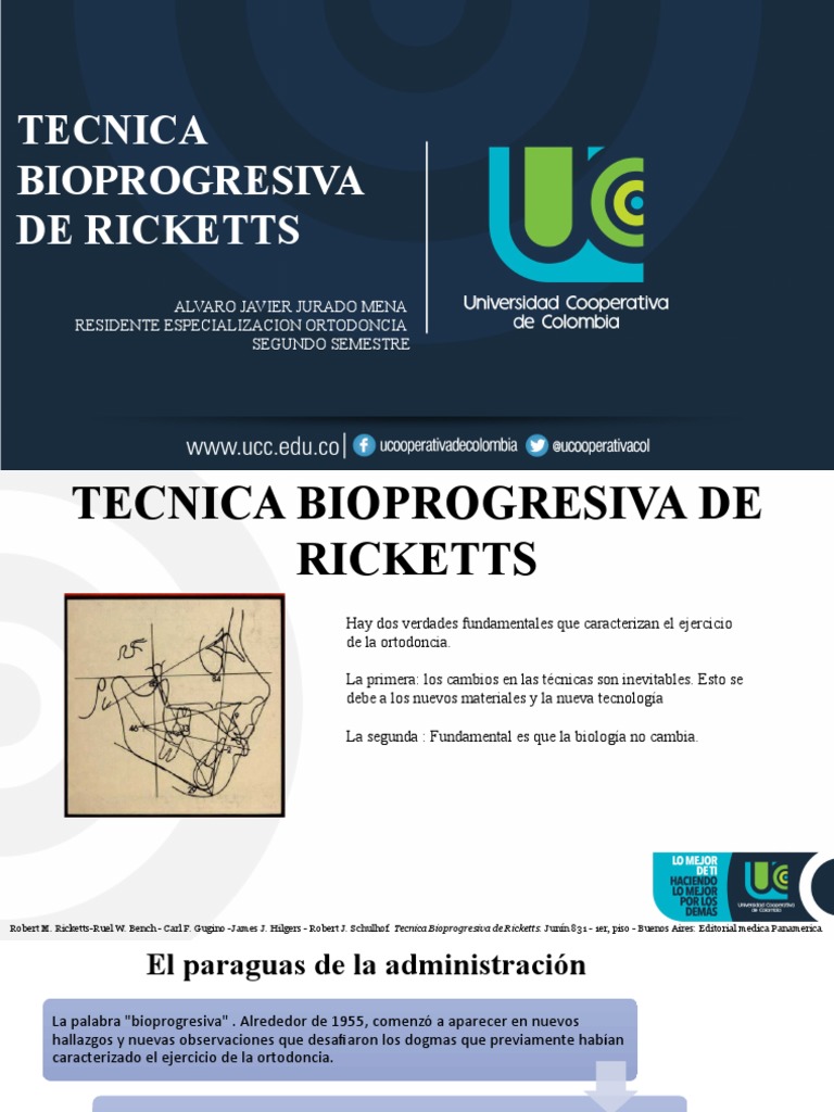 Tecnica Bioprogresiva de Ricketts.. | PDF | Ortodoncia | Hueso