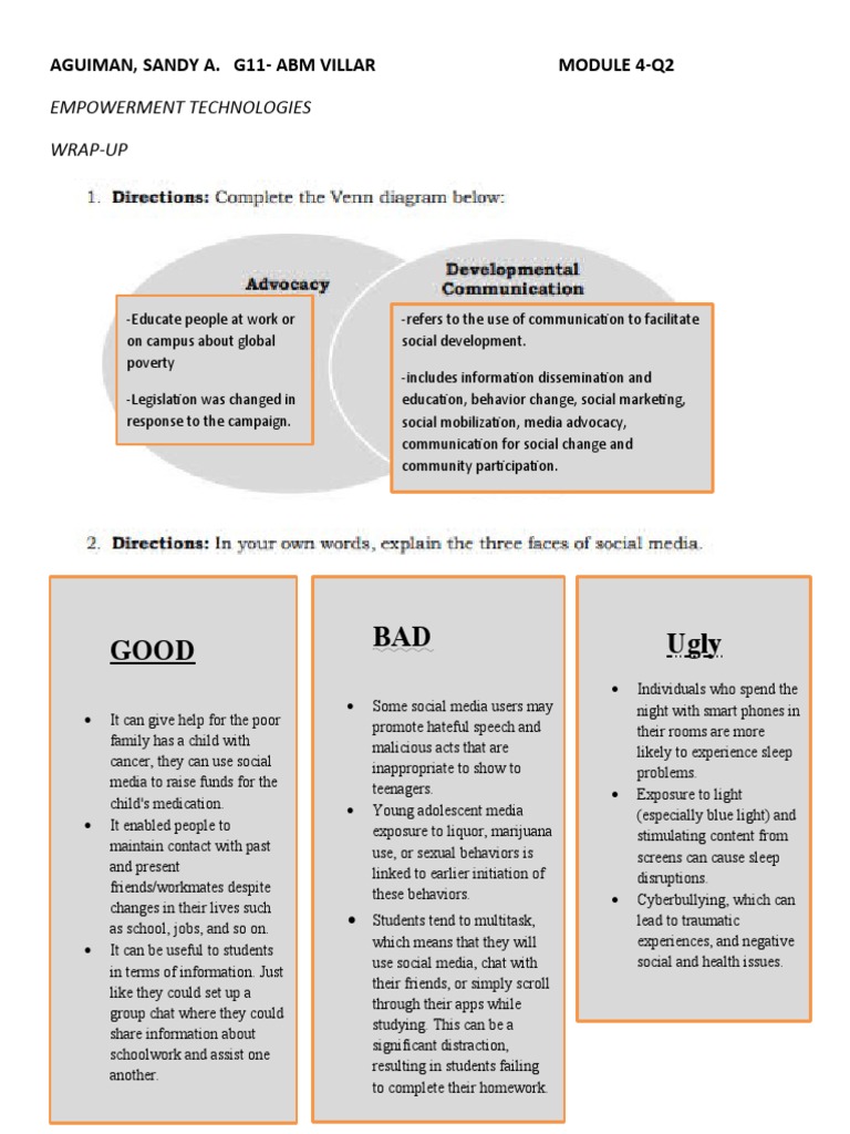Module 4 of Empowerment Technologies | PDF | Social Media | Popular ...