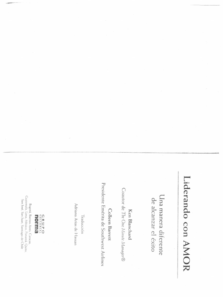 Liderando Con Amor | PDF