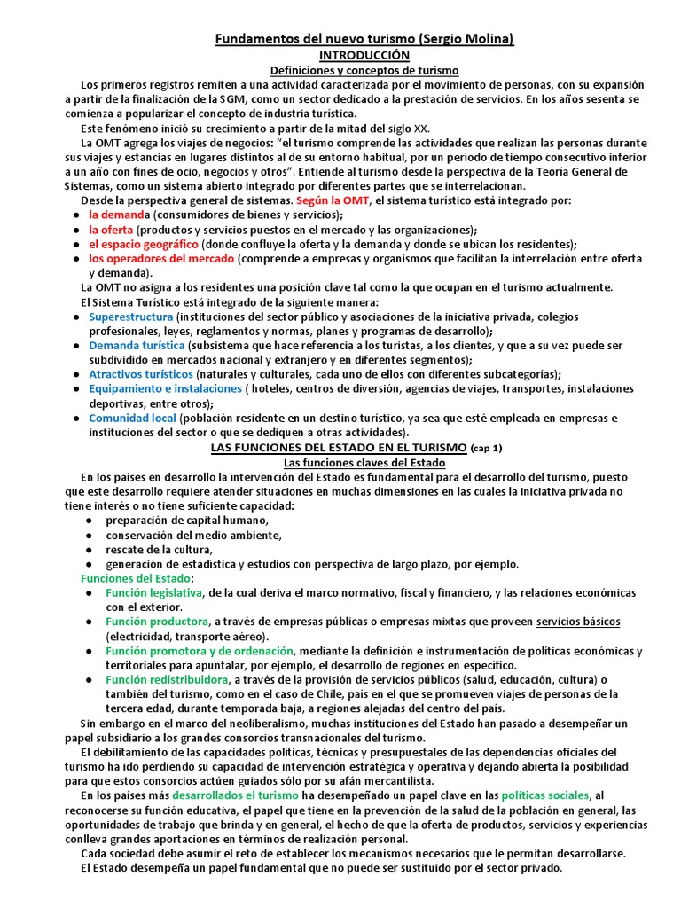 Resumen Servicios | PDF | Turismo | Business