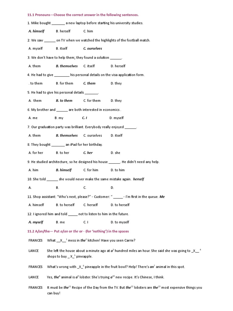 Unit 11 | PDF | Grammar | Linguistics