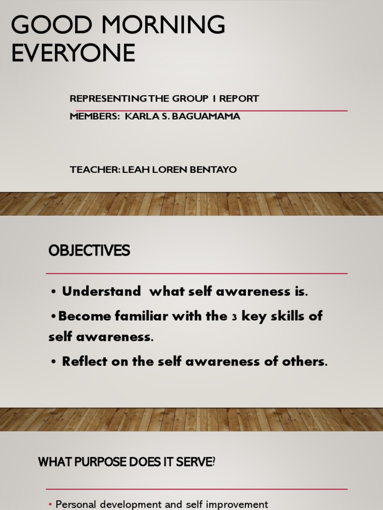 Lesson 1 | PDF | Self Concept | Self Esteem