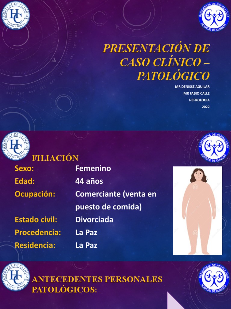 Presentación de Caso Clínico Moldes | PDF | Medicina CLINICA | Especialidades Medicas