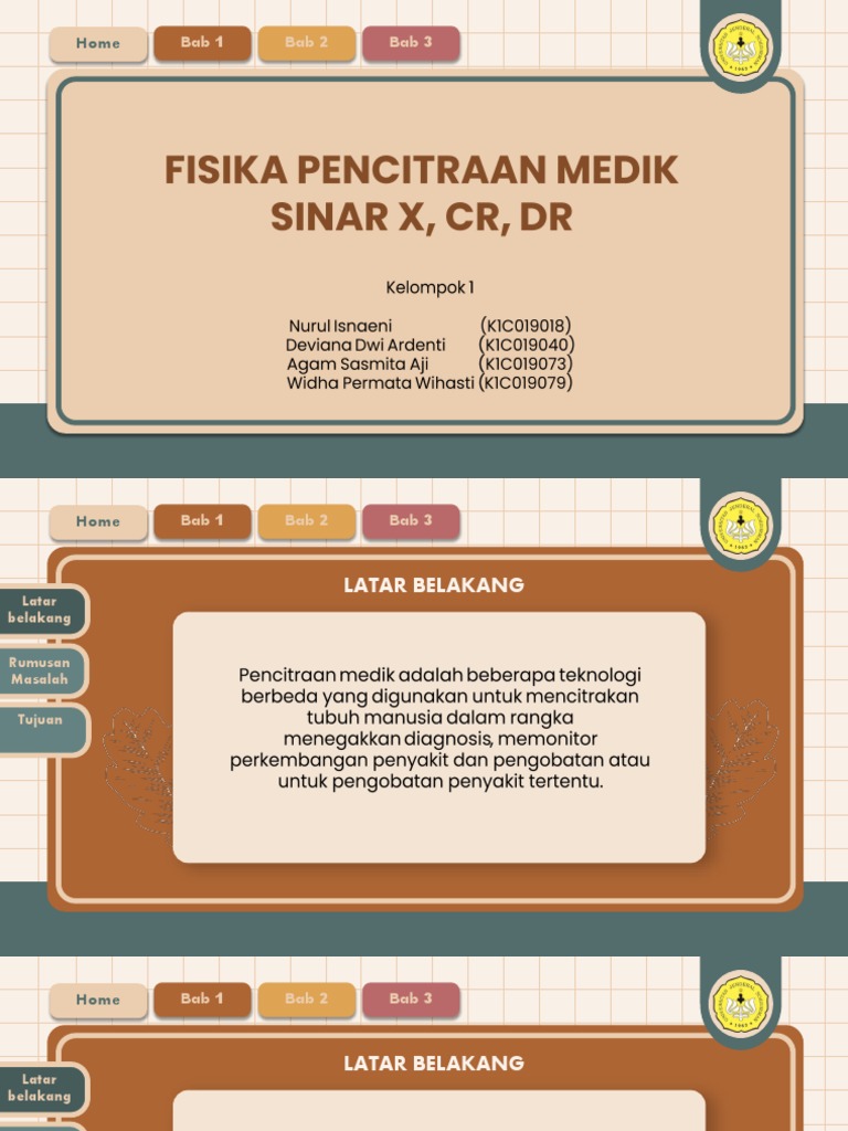 Fisika Pencitraan Medis | PDF | Metode & Bahan Ajar | Komputer