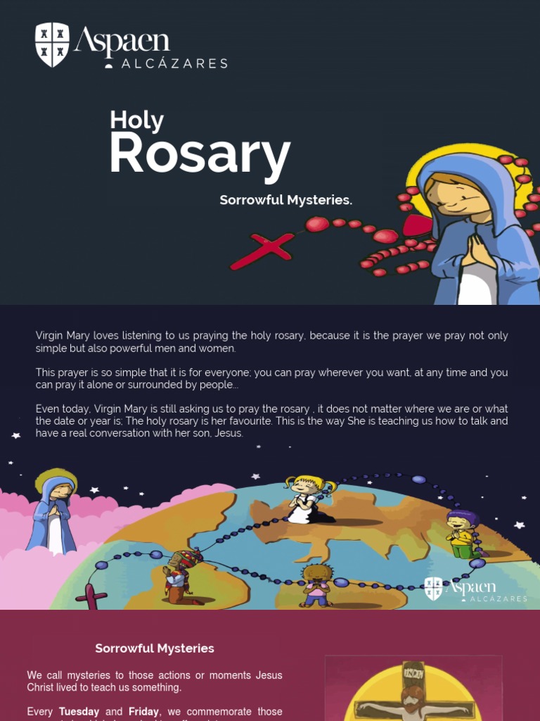 Sorrowful Mysteries | PDF | Rosary | Prayer