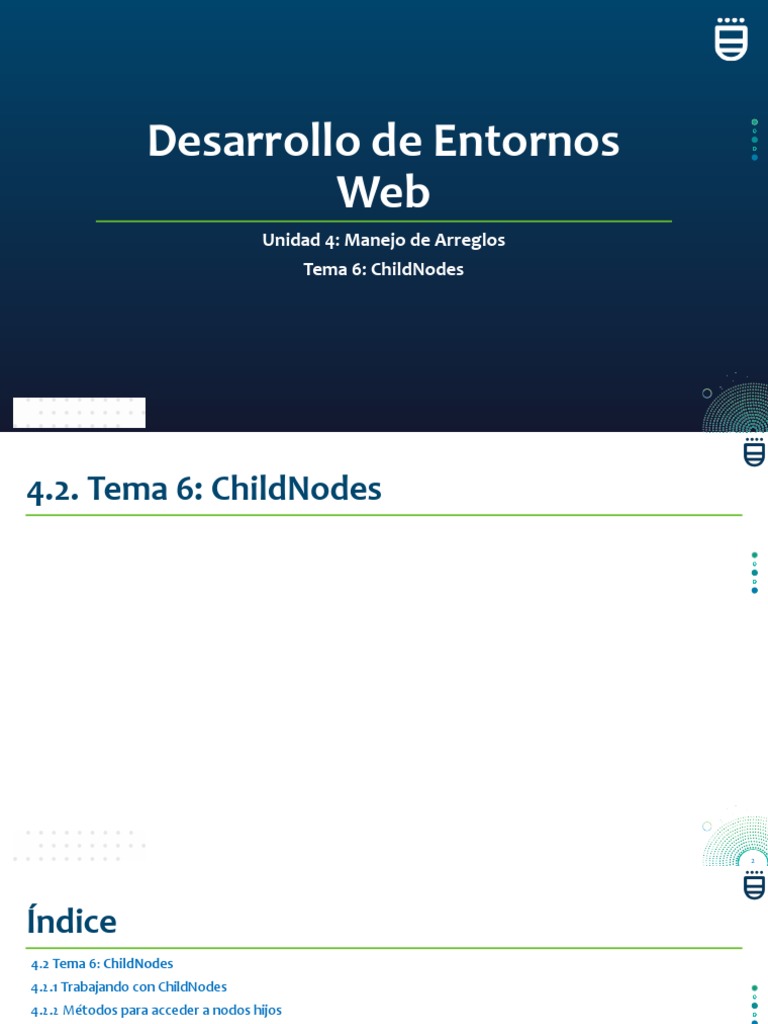 PPT 2022 00 U04 T06 Desarrollo de Entornos Web (2351) | PDF | HTML | Script Java