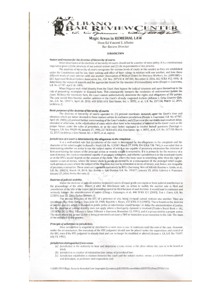 2019 Magic Notes On Rem Part 1 | PDF