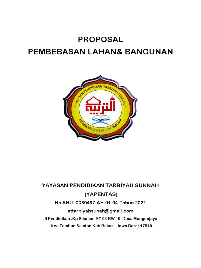 Proposal Lahan | PDF