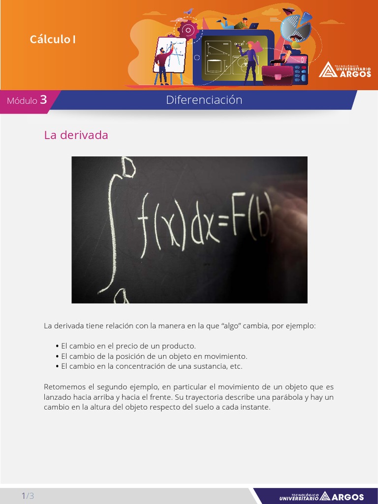 La Derivada | Descargar gratis PDF | Derivado | Objetos matemáticos