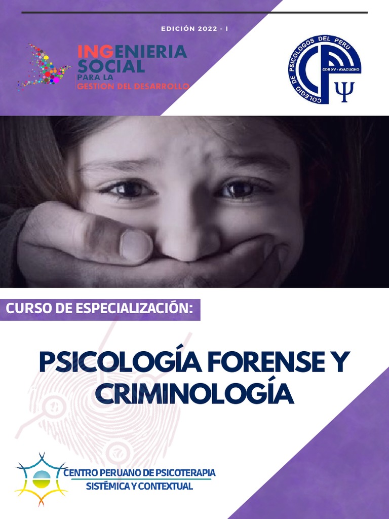 Curso Psicología Forense 2022 | PDF | Sicología | Ciencia forense