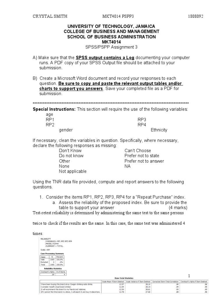PSPP Assignment 3 Sem 2 2022 | PDF