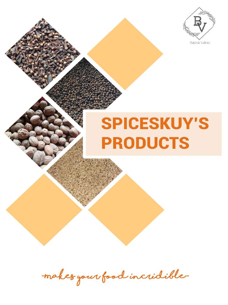 Spices Catalog-1 | PDF