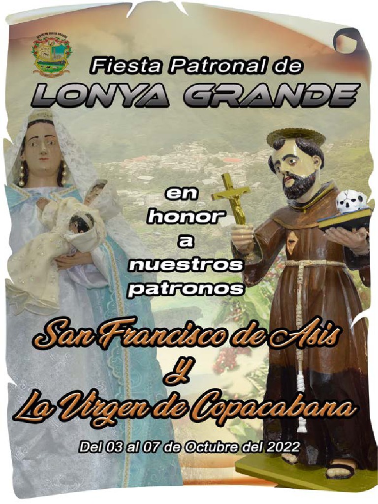 Catálogo Fiesta Patronal de Lonya Grande 2022 | PDF