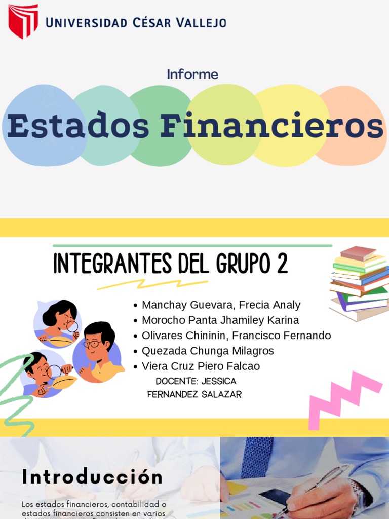 INFORME | PDF | Estado financiero | Contabilidad