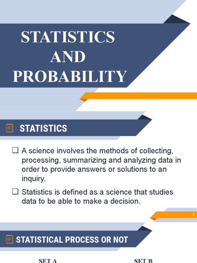 Statistics and Probability Class: Introduction to Random Variables and Discrete Probability ...