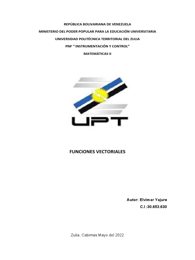 Funciones Vectoriales | PDF | Aceleración | Vector Euclidiano