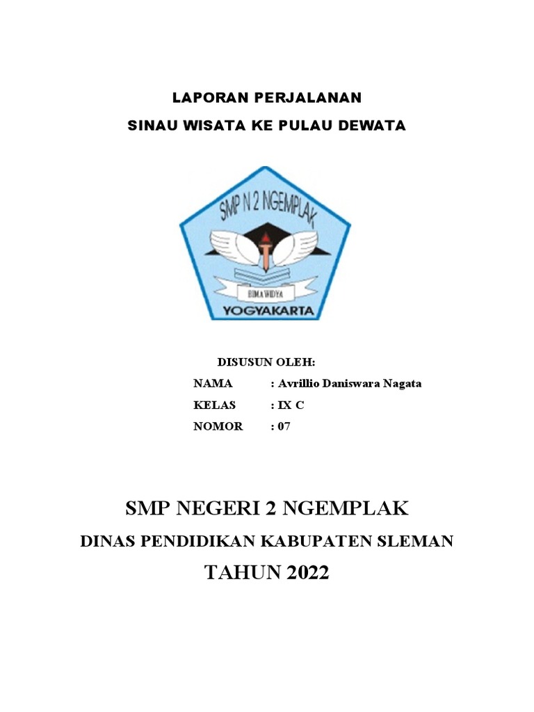 Contoh Laporan Study Tour | PDF