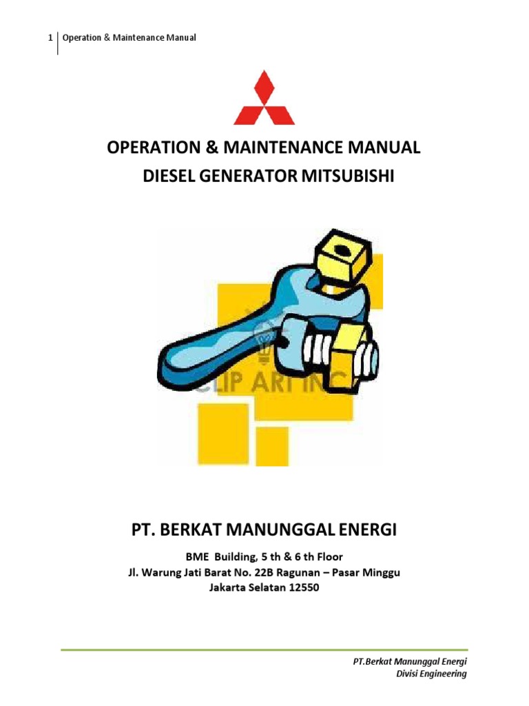 1427 Operation & Maintenance Manual - BME Genset | PDF