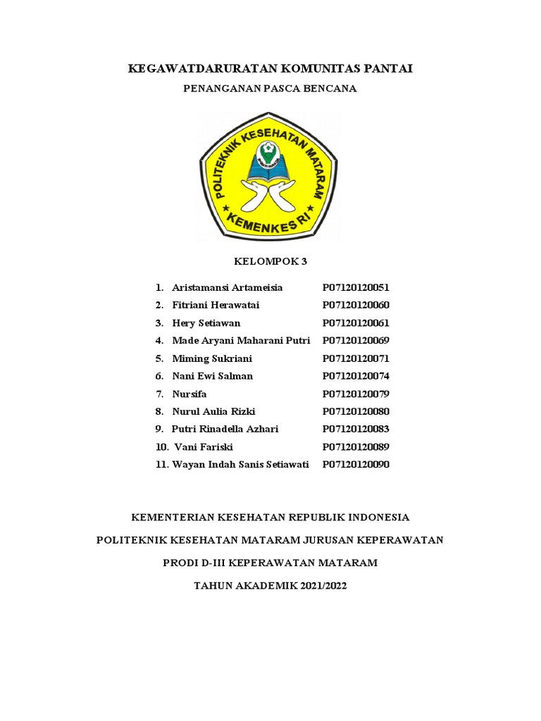 Makalah KLPK 3 KKP | PDF