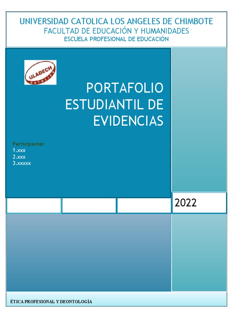 Portafolio | PDF | Maestros | Modificación de comportamiento