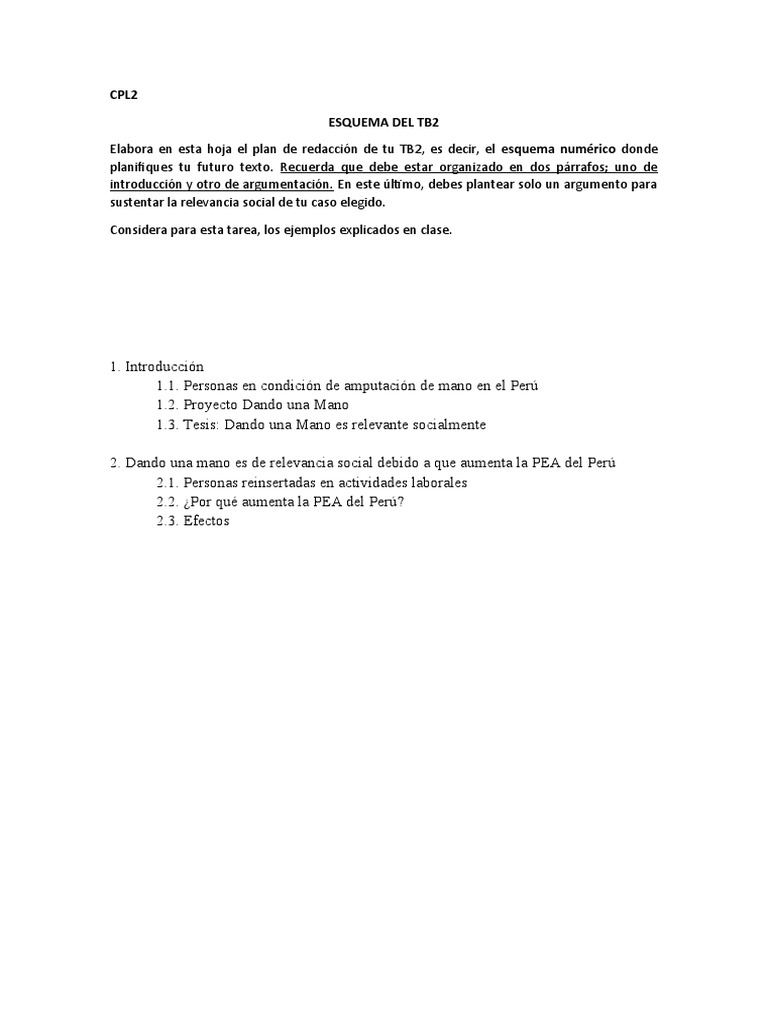 Formato de Esquema TB2-SEMINARIO | PDF