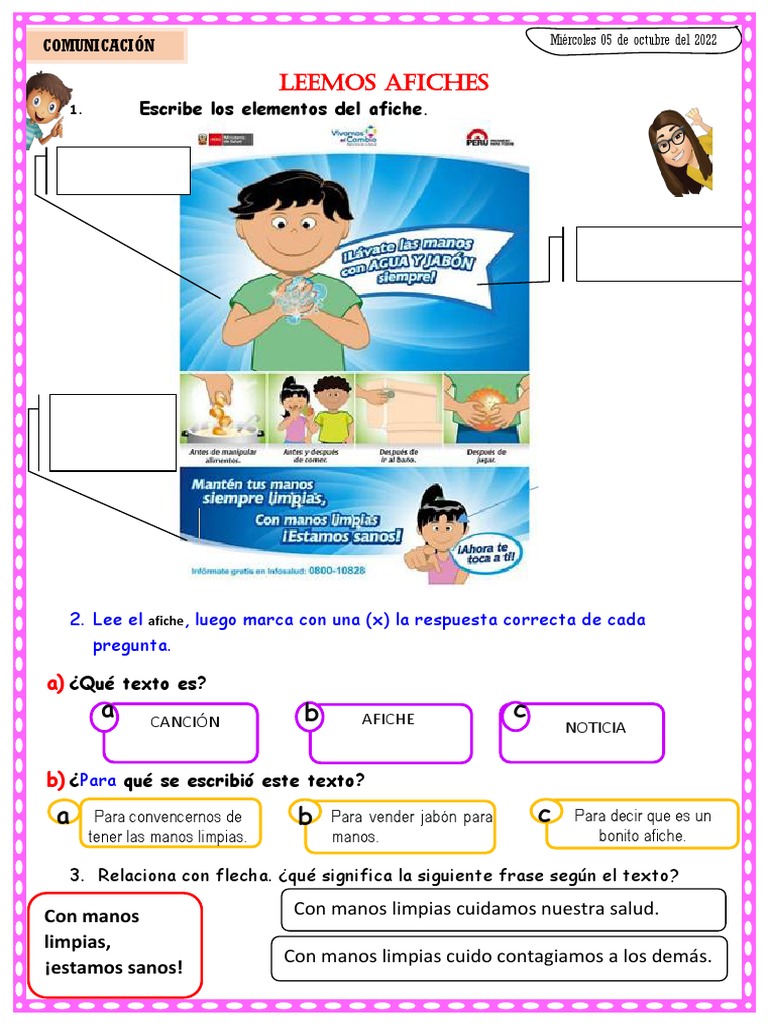 EDA - 8 - S - 3 - RETRO - DIA - 3 - COM - Leemos Un Afiche | PDF