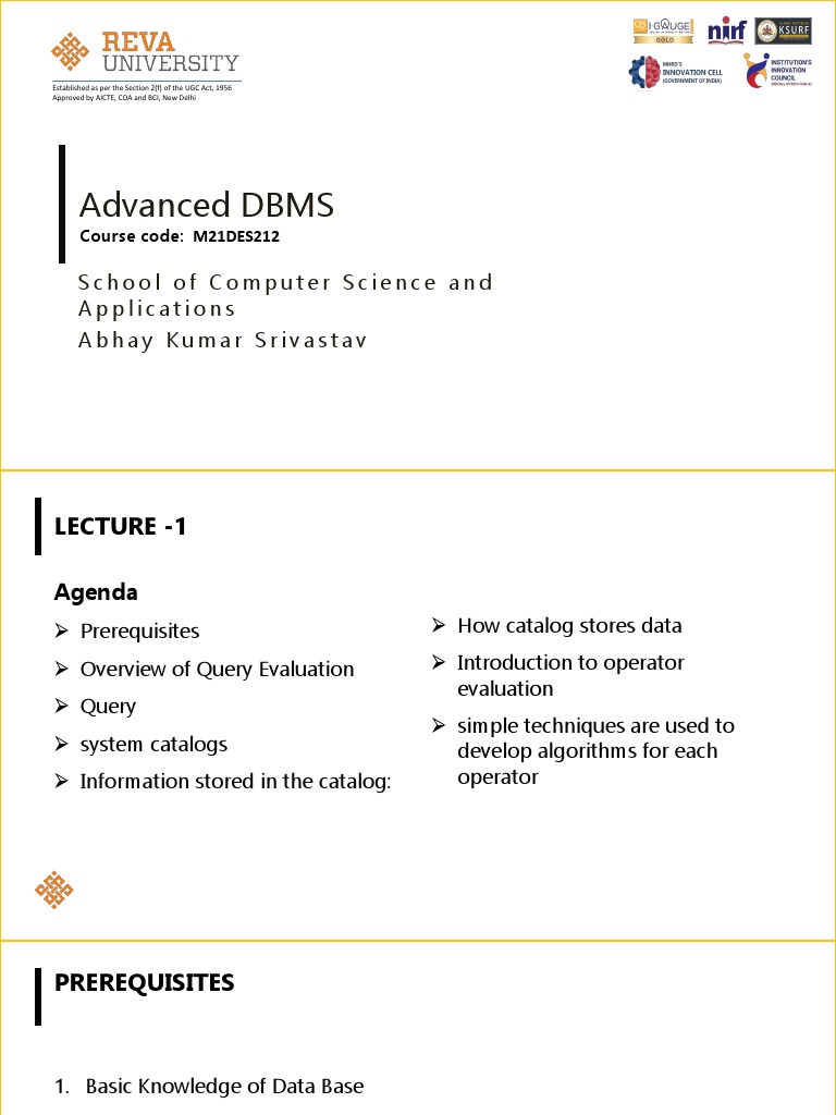 Adbms Unit 2 | PDF | Database Index | Relational Database
