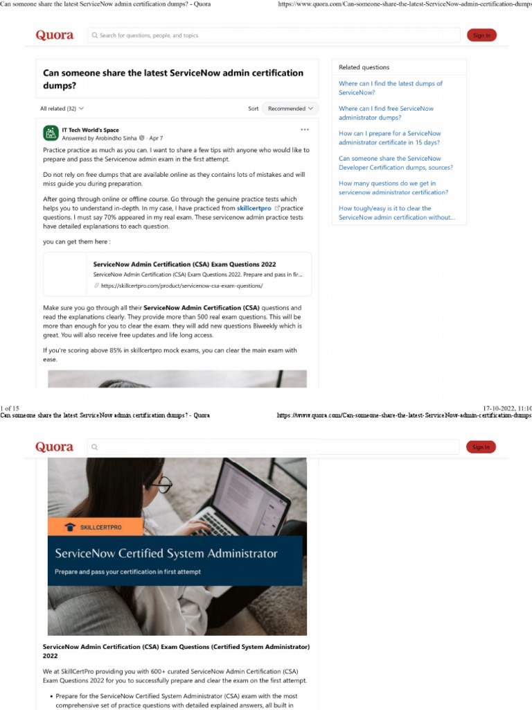 Servicenow Csa Guide | PDF