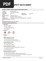 Safety Data Sheet: CIF Disinfectant Floor Cleaner | PDF | Occupational ...