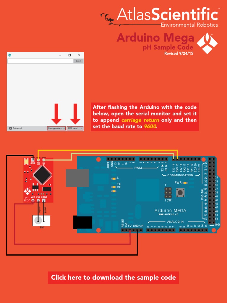 Arduino Mega Ph Sample Code Pdf Computing Electronics