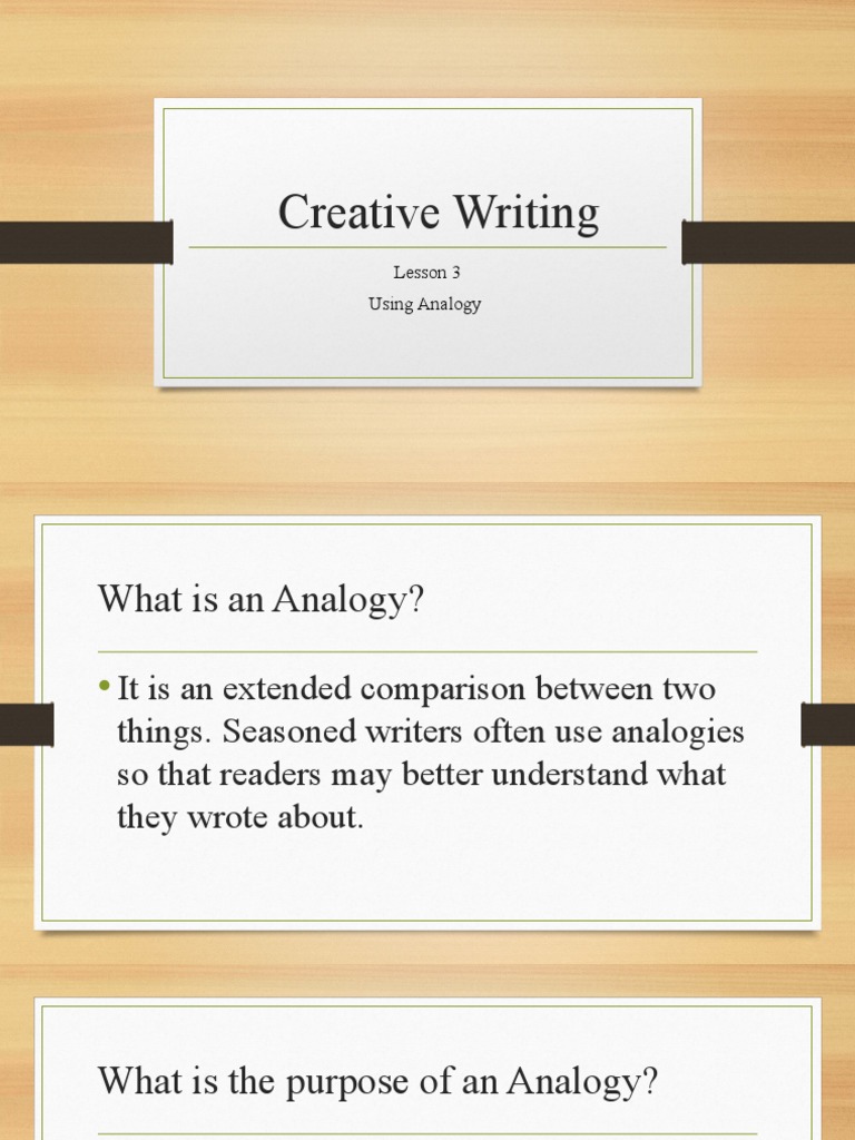 Lesson 3 Using of Analogy | PDF