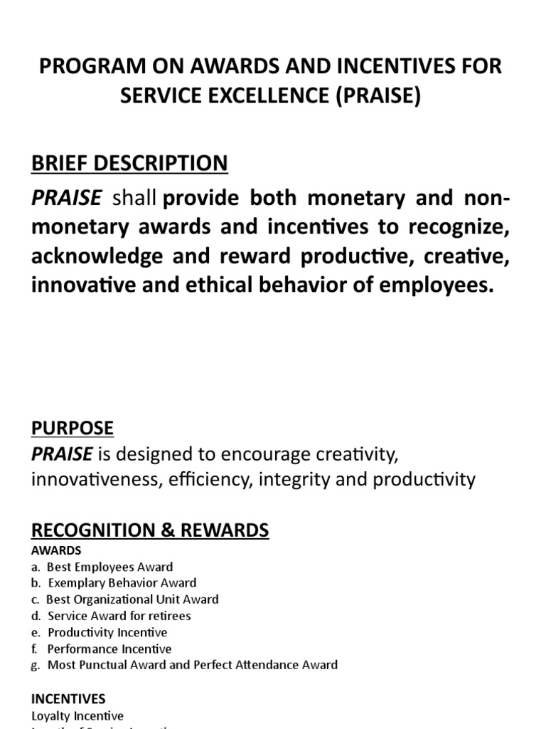 Praise Presentation | PDF | Career & Growth | Technology & Engineering