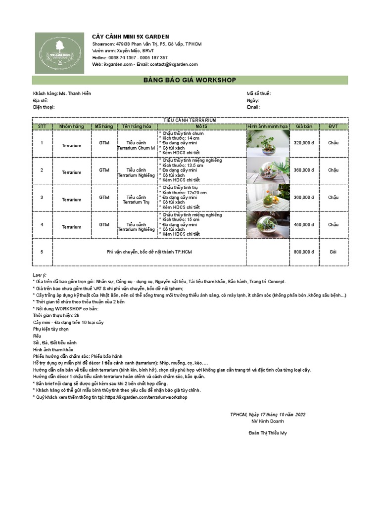 BG 9xgarden - BGWS Terrarium | PDF