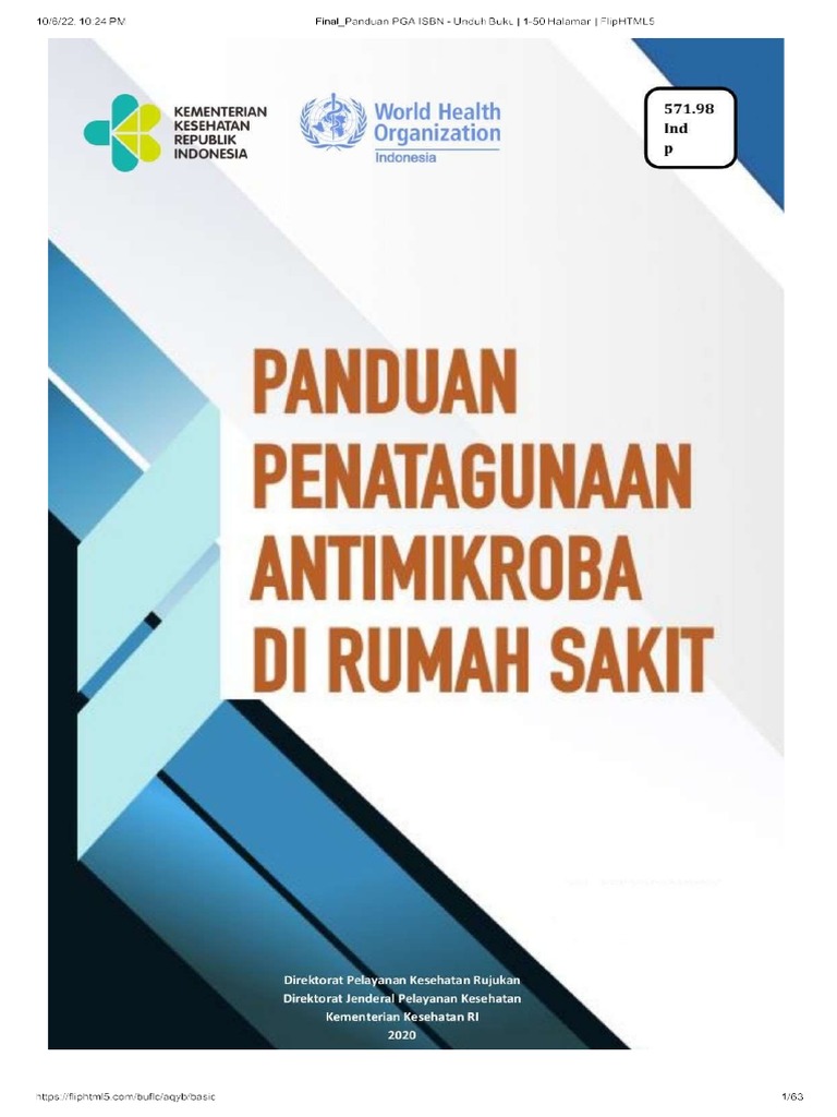 Contoh Penatagunaan Antimikroba Di Rumah Sakit | PDF