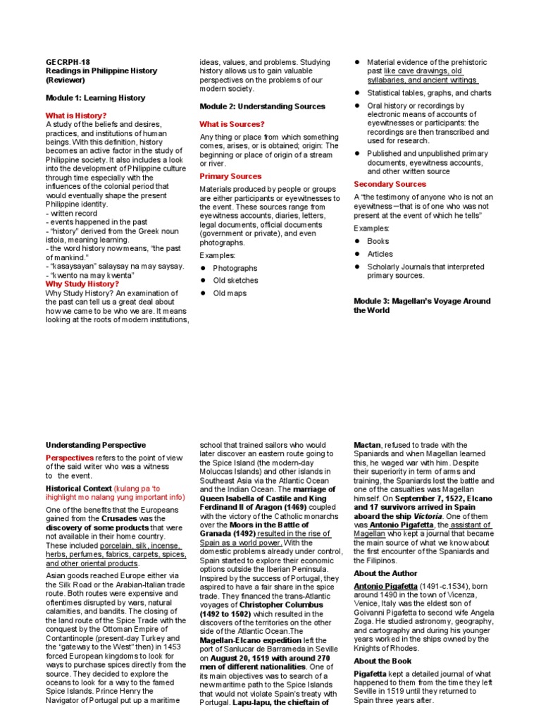 RPH Module 1 3 | PDF