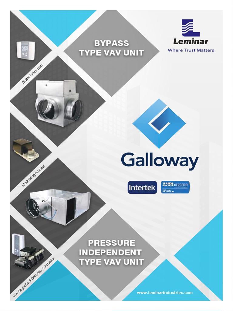 VAV - Catalogue - Compressed | PDF | Dubai | Thermostat